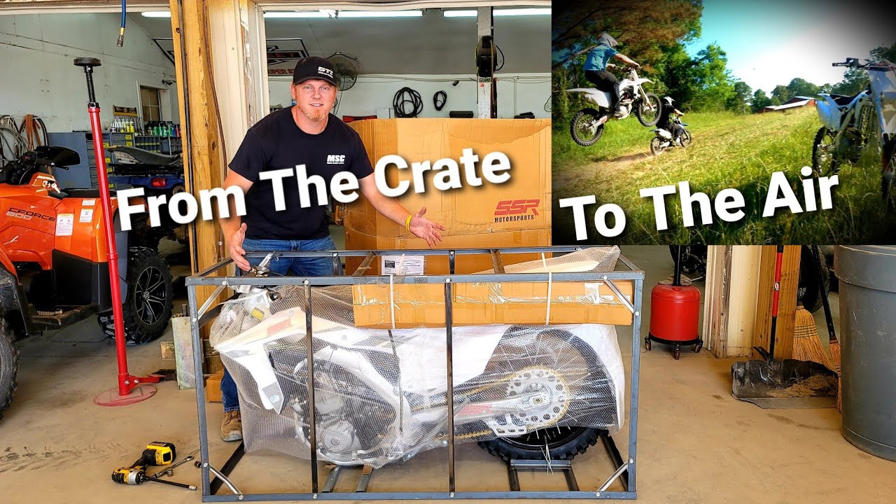 2021 SSR 300 Dirtbike Build & Ride Footage & Review with CFMOTO Riders ...