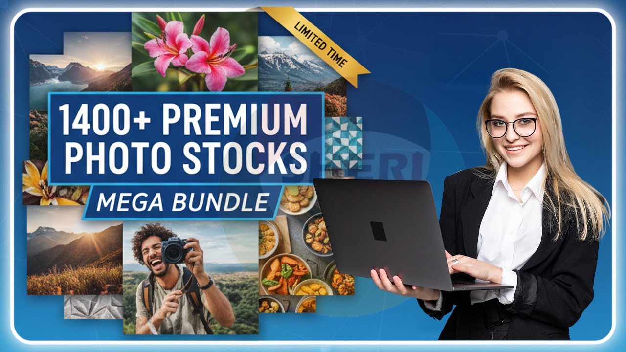 1400+ Premium Photo Stocks Mega Bundle Download Shutterstock Mega Pack - YouTube