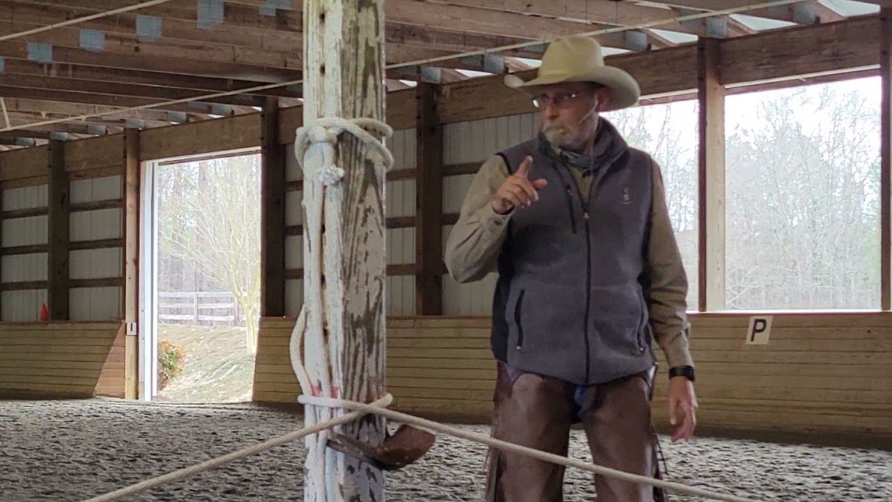 Kyber and Amy's lesson with Mark Rashid - YouTube