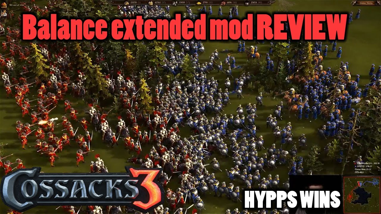 Cossacks 3 Ballance Extended mod - YouTube