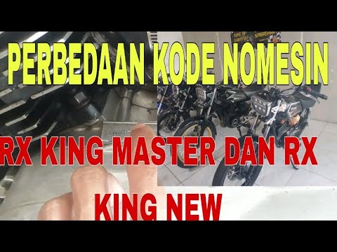 PERBEDAAN KODE NOMESIN RX KING MASTER DAN RX KING NEW - YouTube