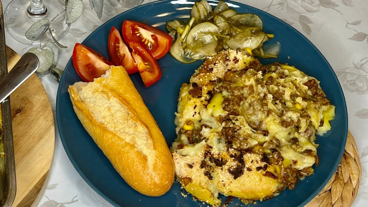 Irresistible Minced Meat & Mashed Potatoes Pie Recipe - YouTube