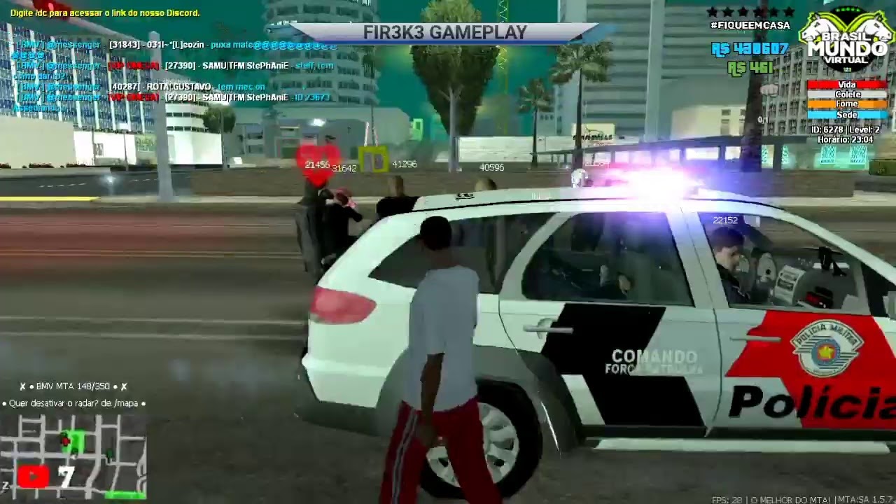 🔴MTA | FREEROAM !!!! | Rumo aos 800 inscritos 🔥 LIVE ON 🔥 FIVEM DE ...