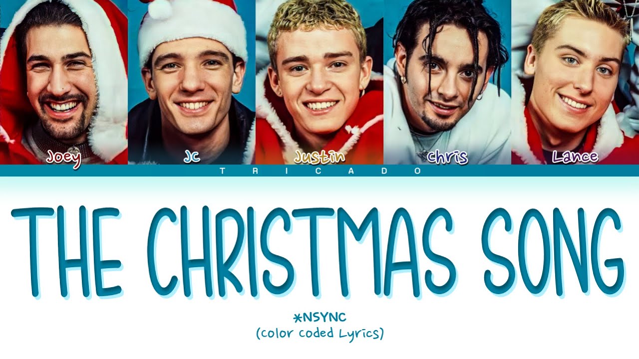 *NSYNC - The Christmas Song (Color Coded Lyrics) - YouTube
