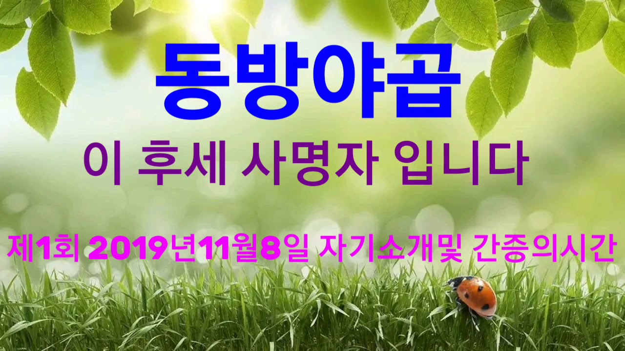 바벨론 음녀 이단 사이비 오륜교회 교주 김은호 목사 Youtube