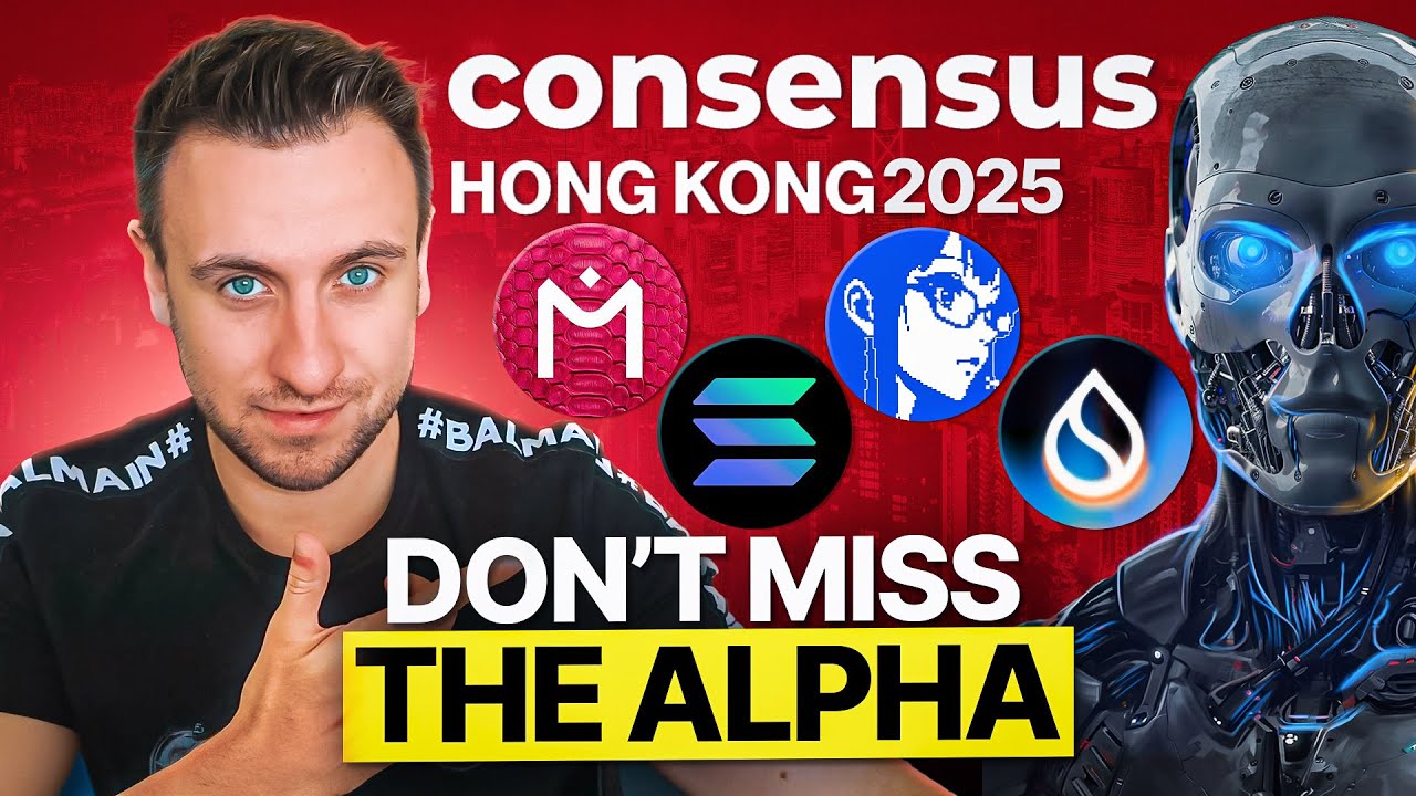 GAME-CHANGING Insights You MISSED from Hong Kong Consensus 2025: SOL, TRON, RWA, AI & More - YouTube