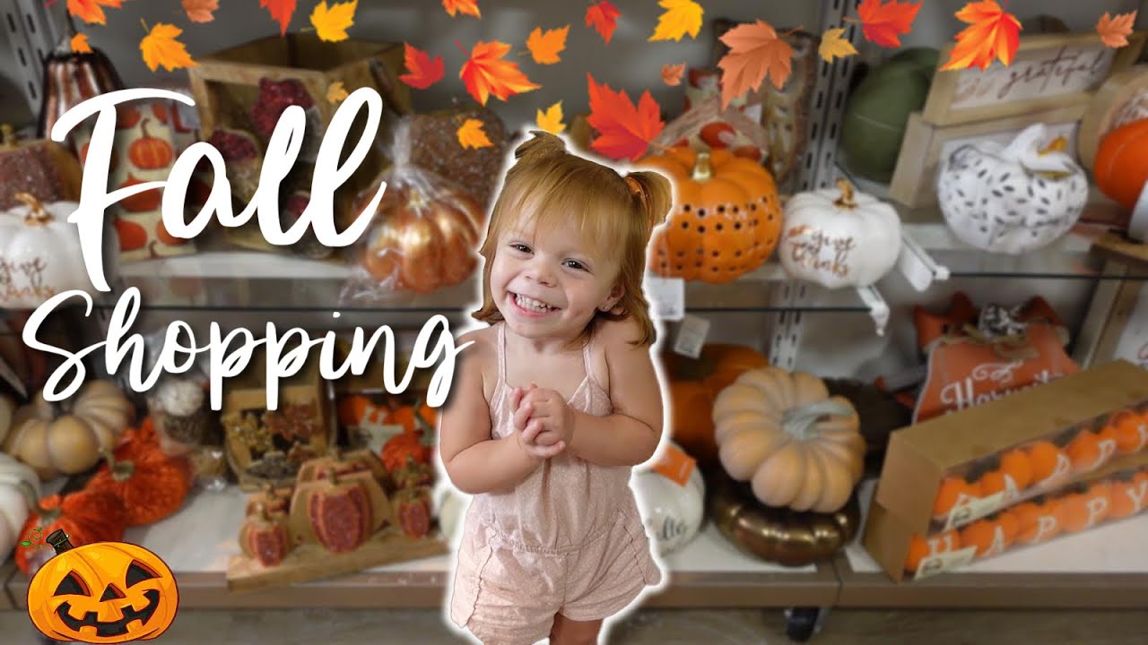 COME FALL SHOPPING WITH US! - YouTube