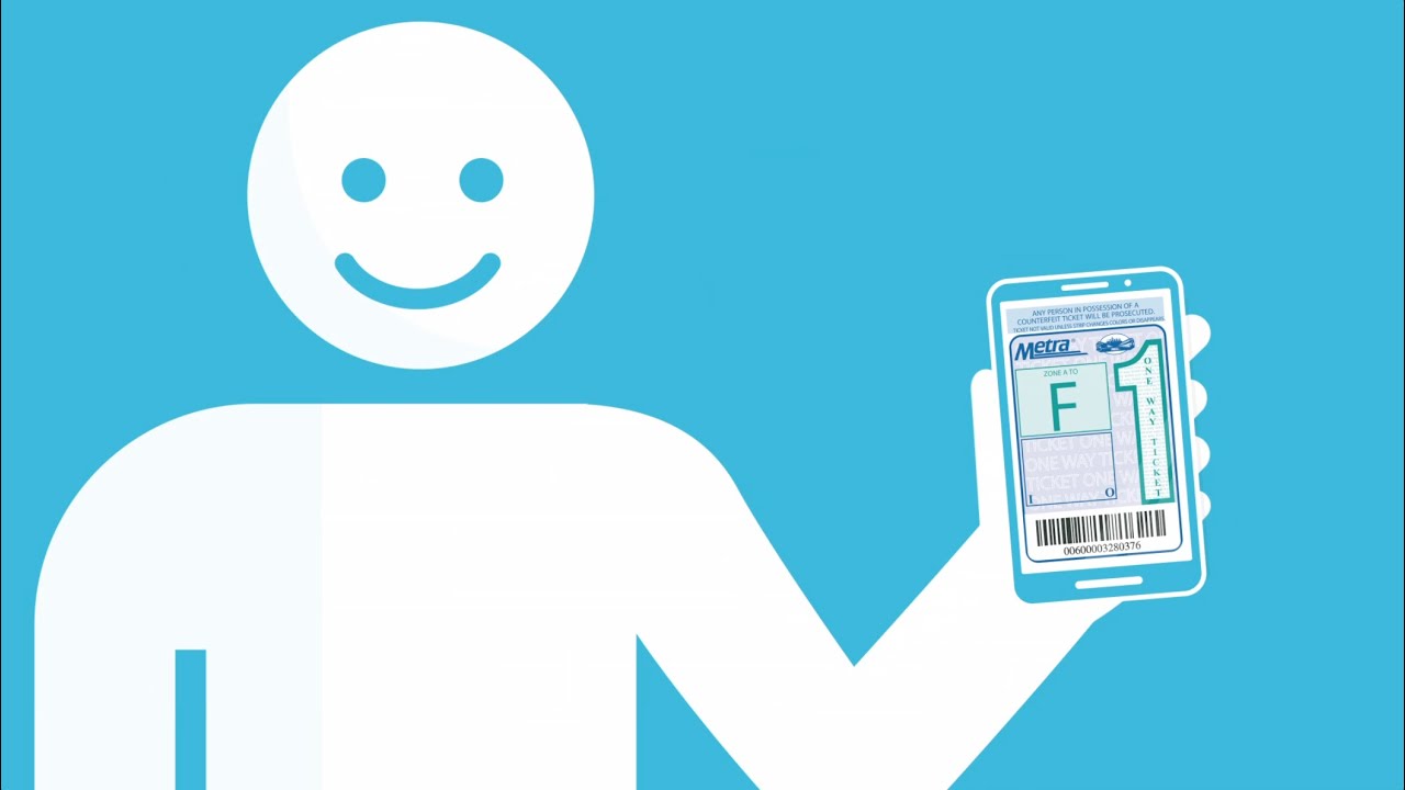 How do I buy and use Metra mobile tickets with the Ventra App? - YouTube