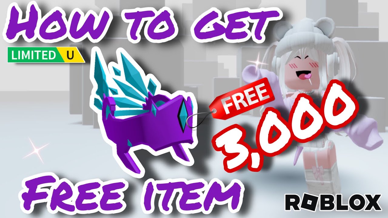 [FREE ITEM] สอนรับของฟรี Valkyrie สีม่วง LIMITED UGC ROBLOX - YouTube