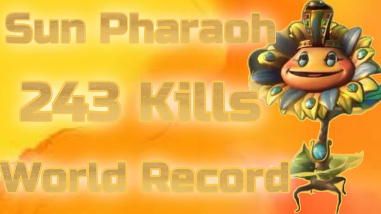 Sun Pharaoh 243 Kills World Record PvZ GW2 - YouTube