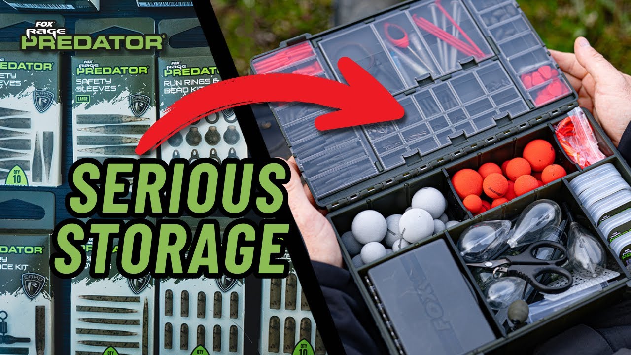 The ULTIMATE pike deadbaiting TACKLE STORAGE | Keep your tackle ...