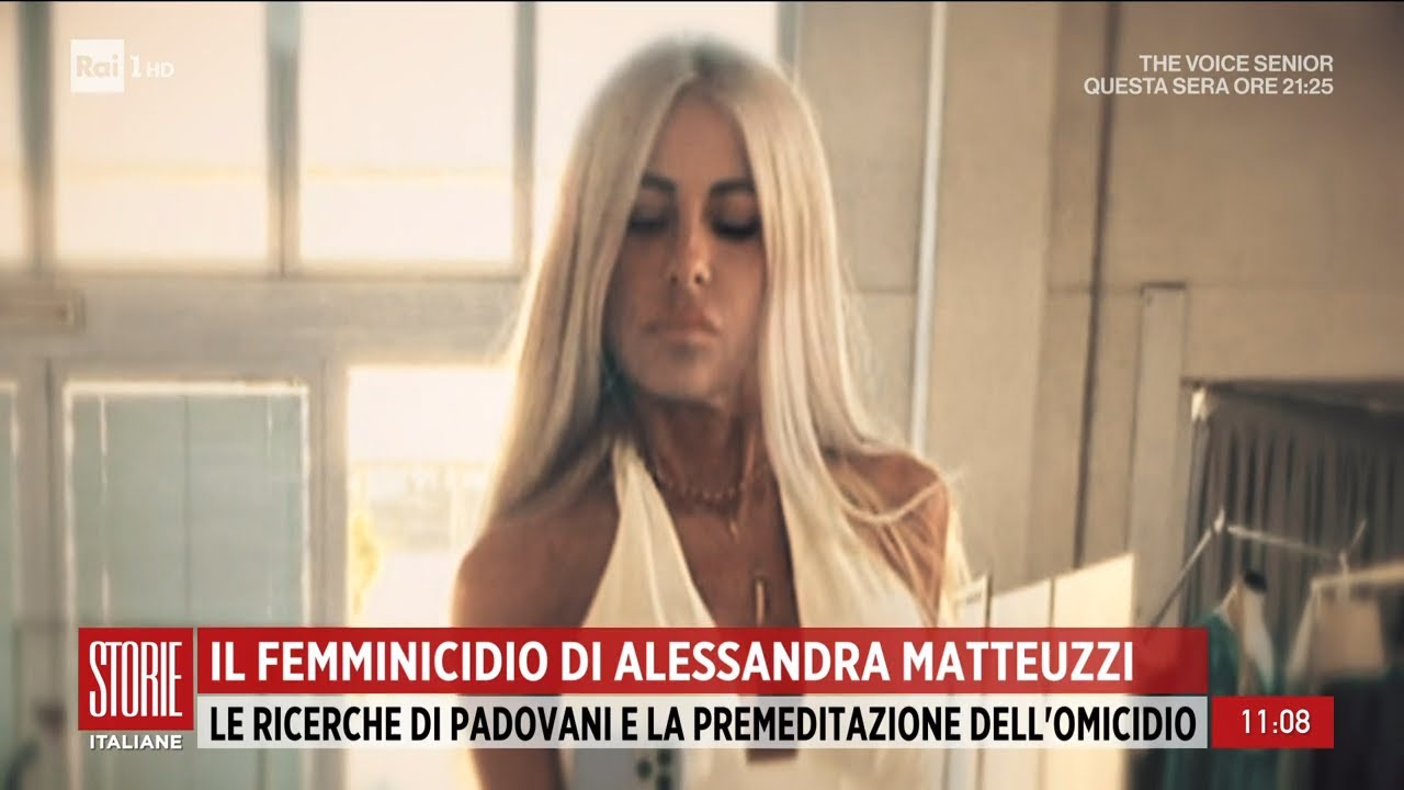 Il femminicidio di Alessandra Matteuzzi - Storie Italiane 13/01/2023 ...