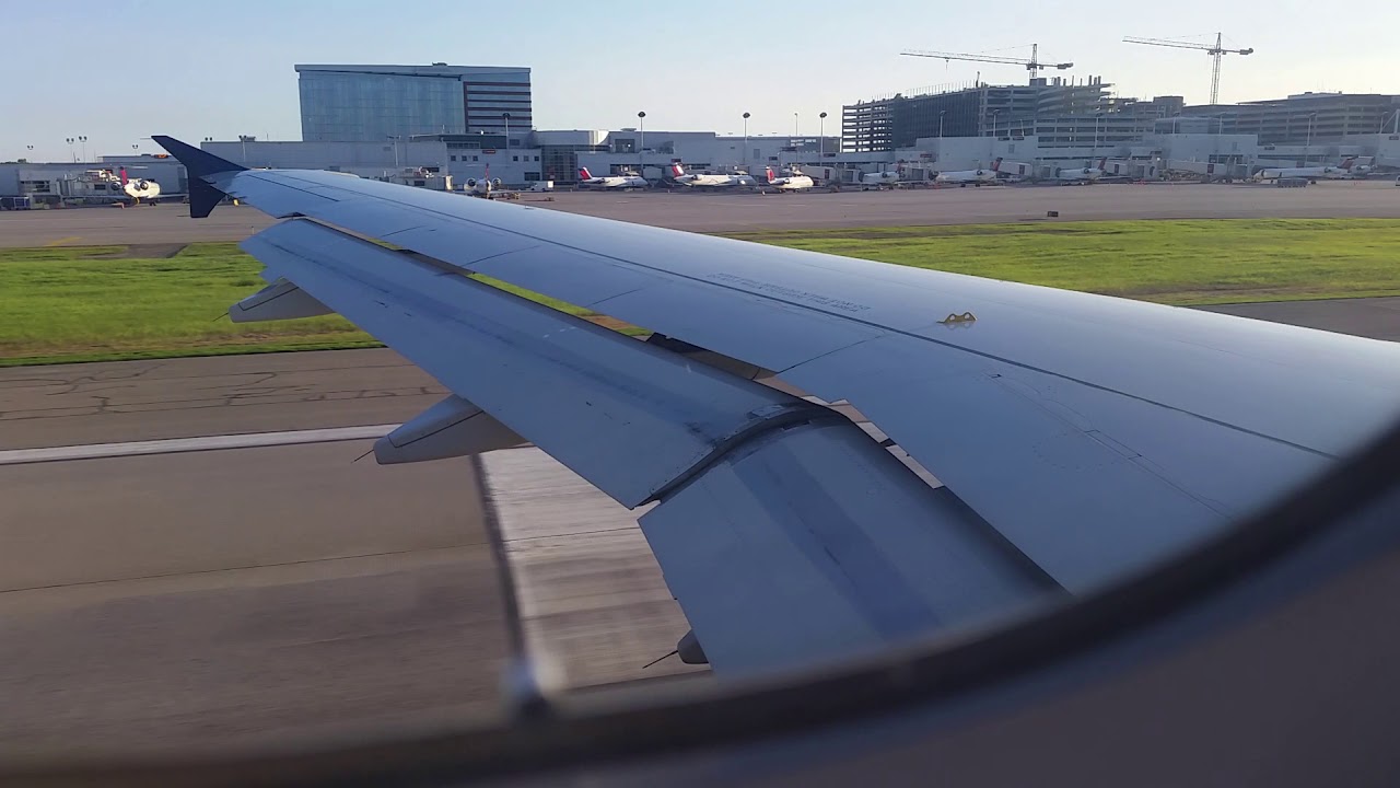 Taxi & Takeoff, Delta flight 1841 from Minneapolis, 5/25/2019 - YouTube