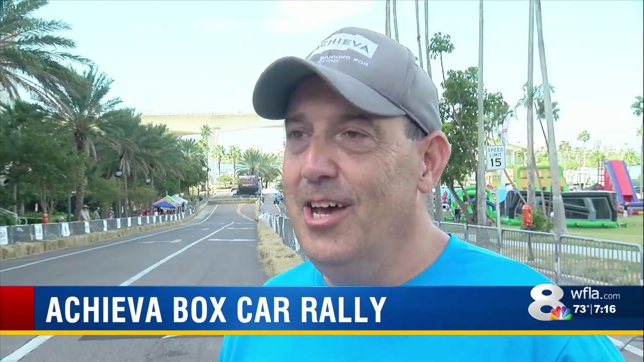 WFLA: Achieva Box Car Rally continues to raise funds for local Pinellas ...