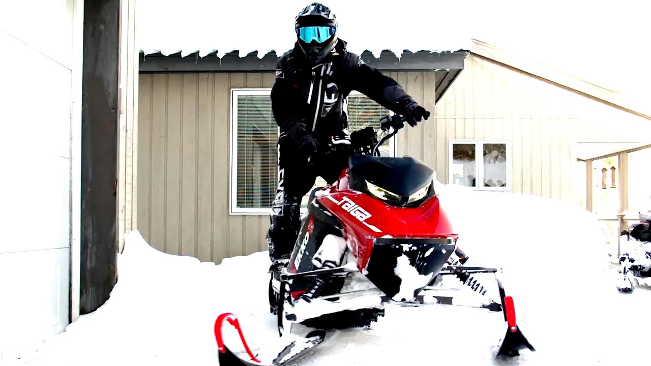 ELECTRIC SNOWMOBILE TAIGA MOTORS EKKO | Breakdown (Review) - YouTube