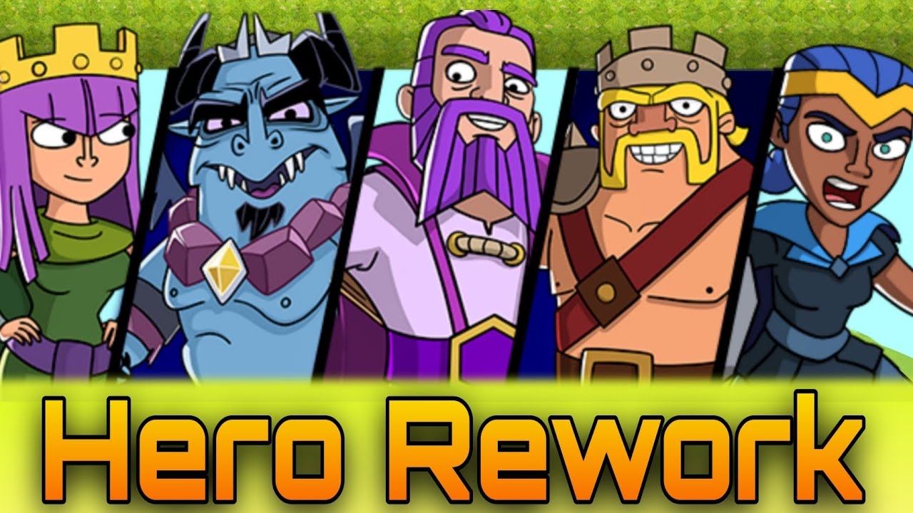 FIXING Biggest Problem in Clash.!? Hero rework Concept - YouTube