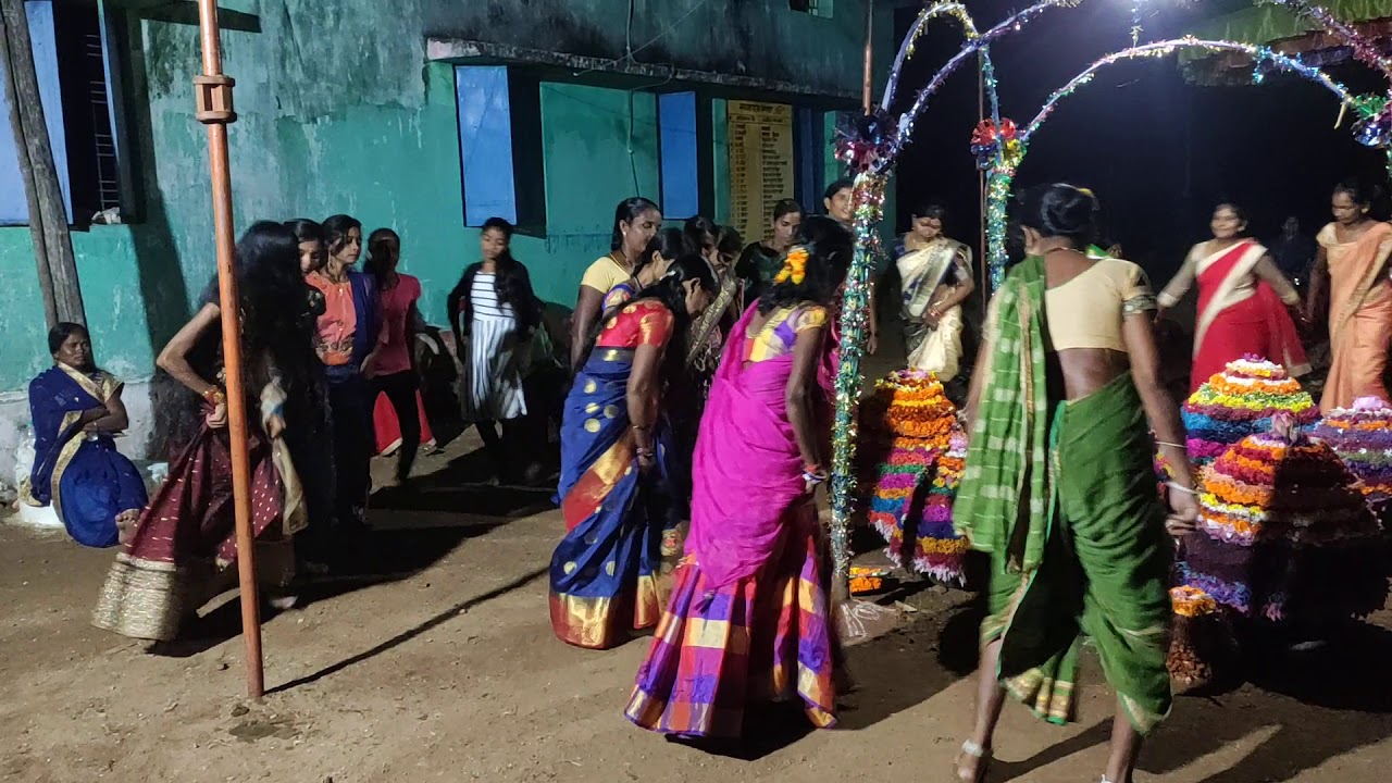 Batukamma festivall cherpalli 2020 - YouTube