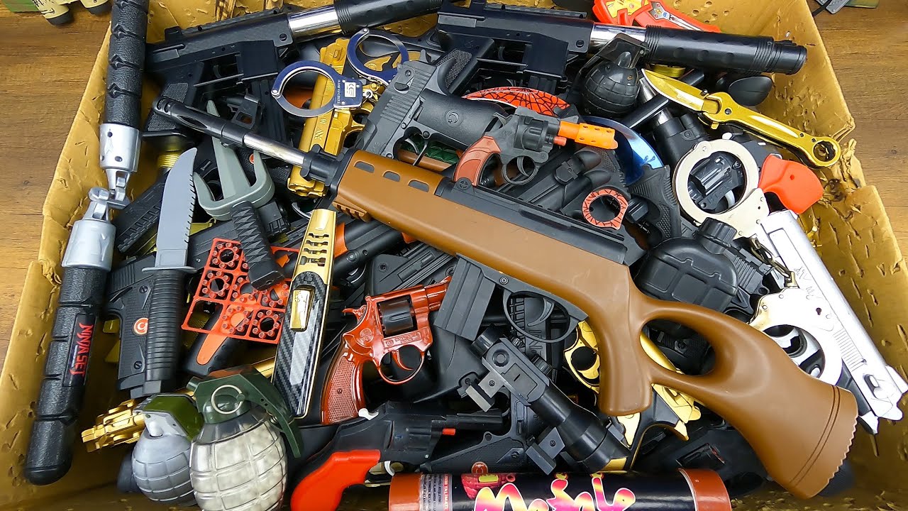 Military Toy Guns Team! Toy Guns, Toy Rifle and Equipment Most Used by ...