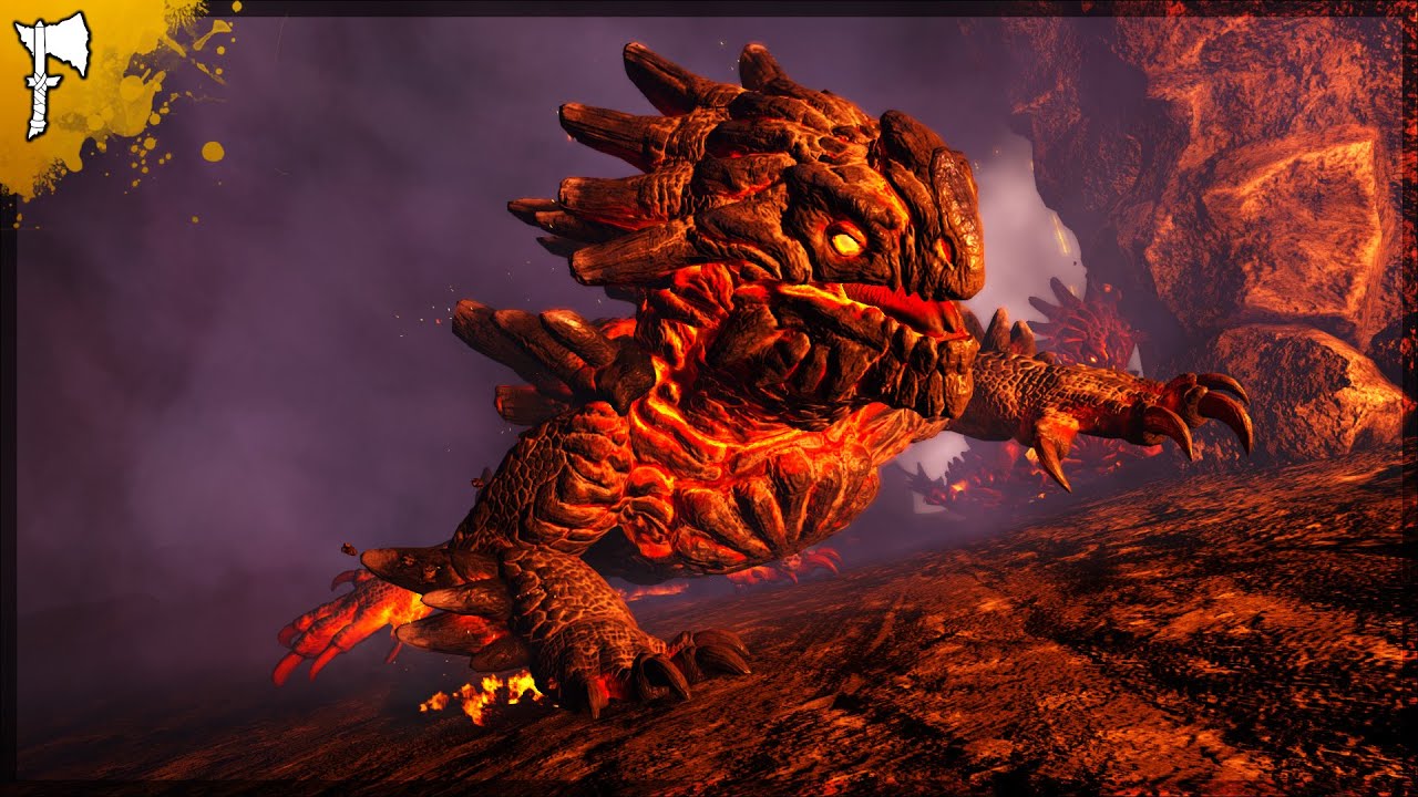We Braved the Heart of the Volcano for a Magmasaur - Ark Lost Island ...
