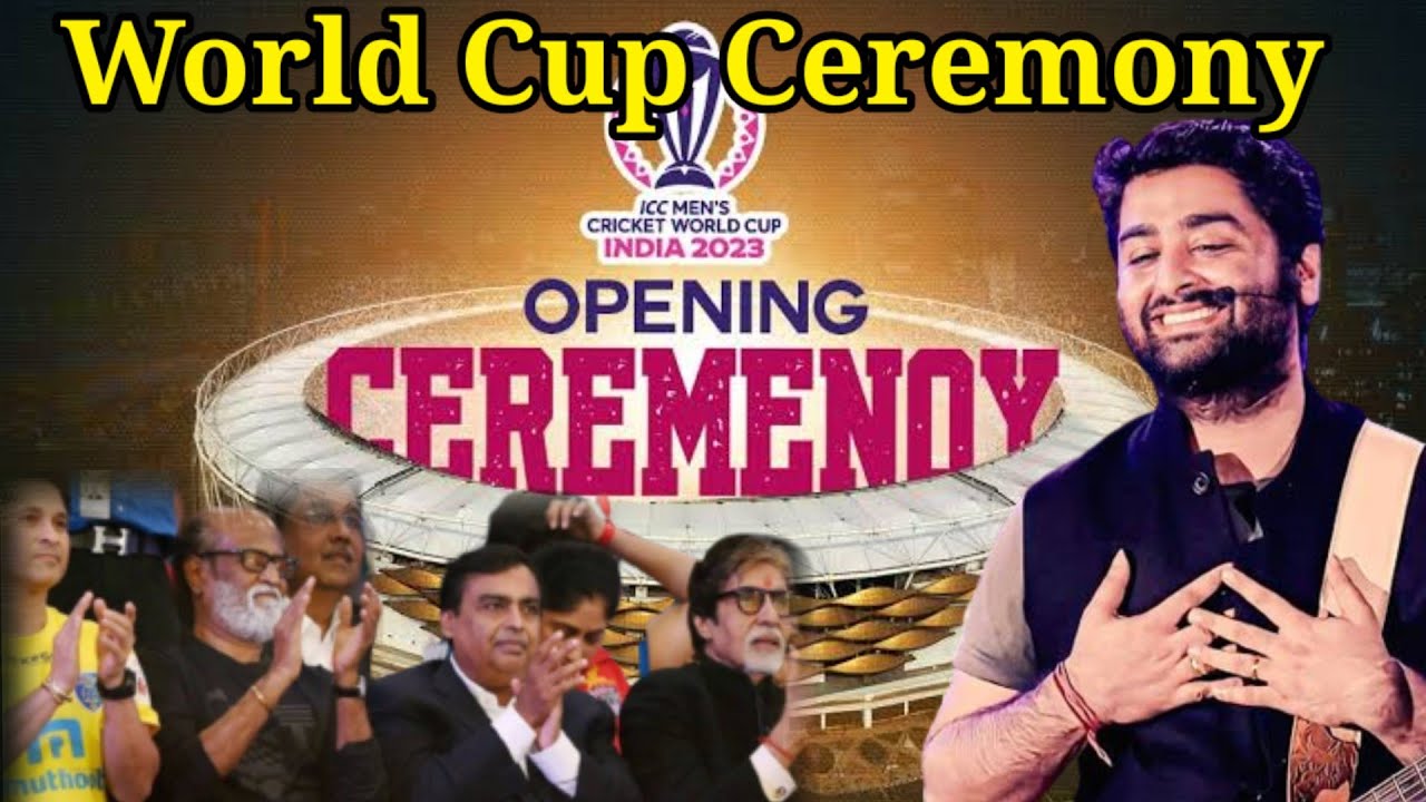 IND Vs PAK Ceremony | Arijit Singh | Amitabh Bachchan, Rajinikanth ...