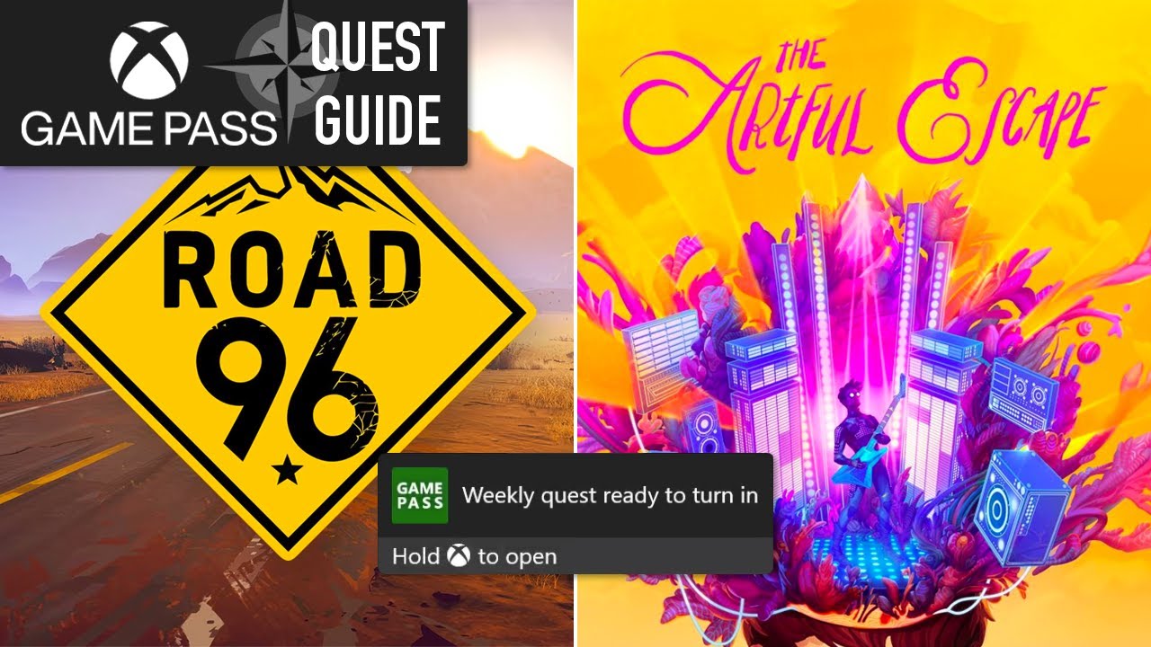 Road 96 + The Artful Escape Weekly Xbox Game Pass Quest Guide - Play ...