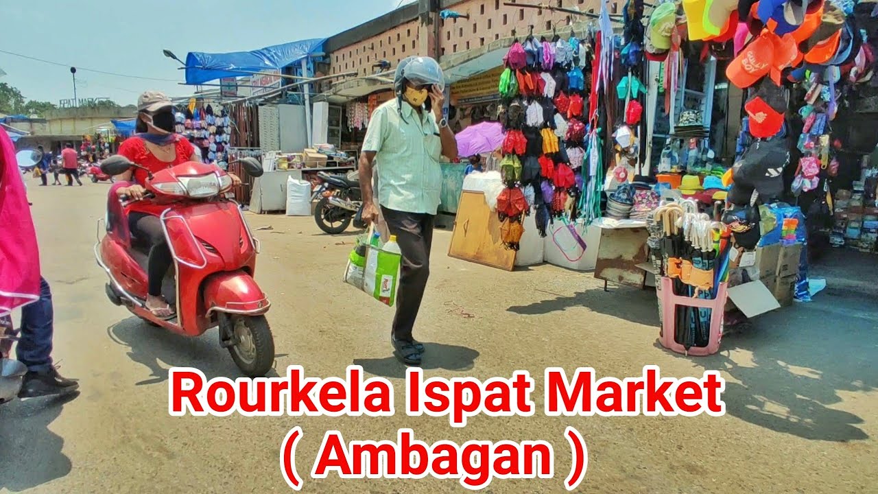 Ispat Market Rourkela | ambagan market | rourkela city | odia vlogger # ...