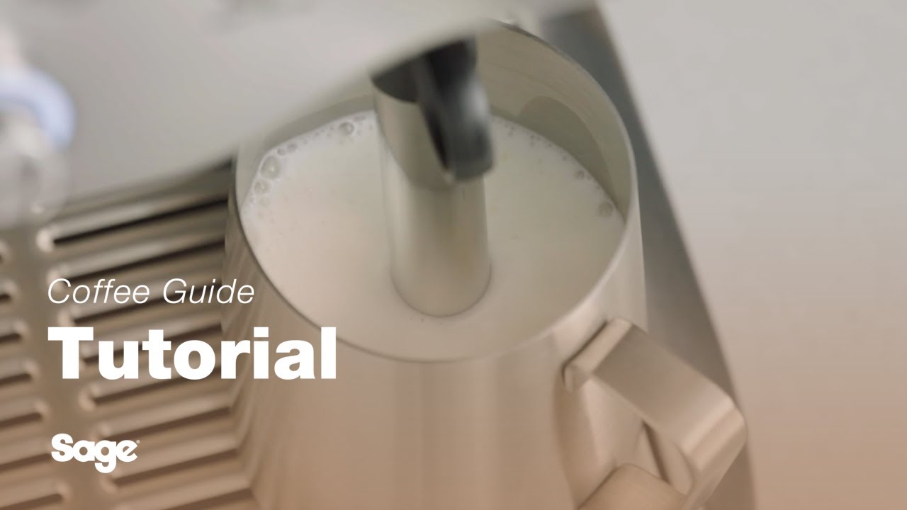 Tutorials - How to adjust milk temperature and texture | the Oracle® | Sage