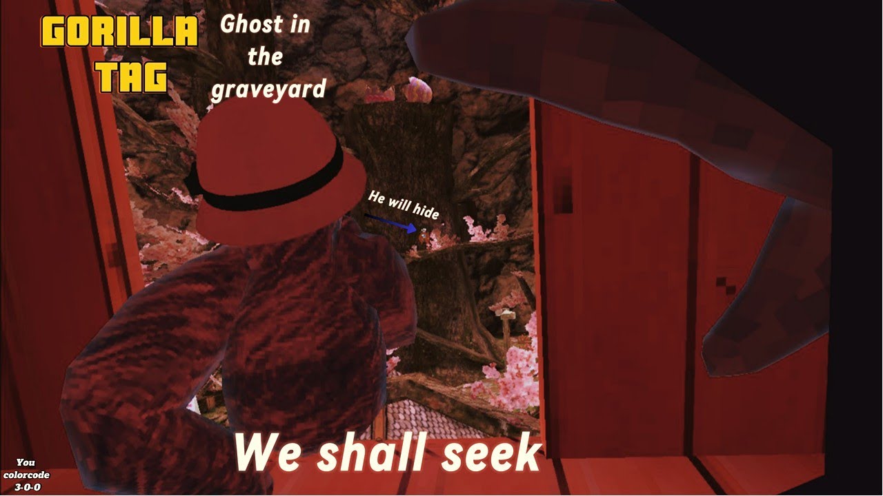 Ghost in the graveyard + a bit of hide and seek in GTAG - YouTube