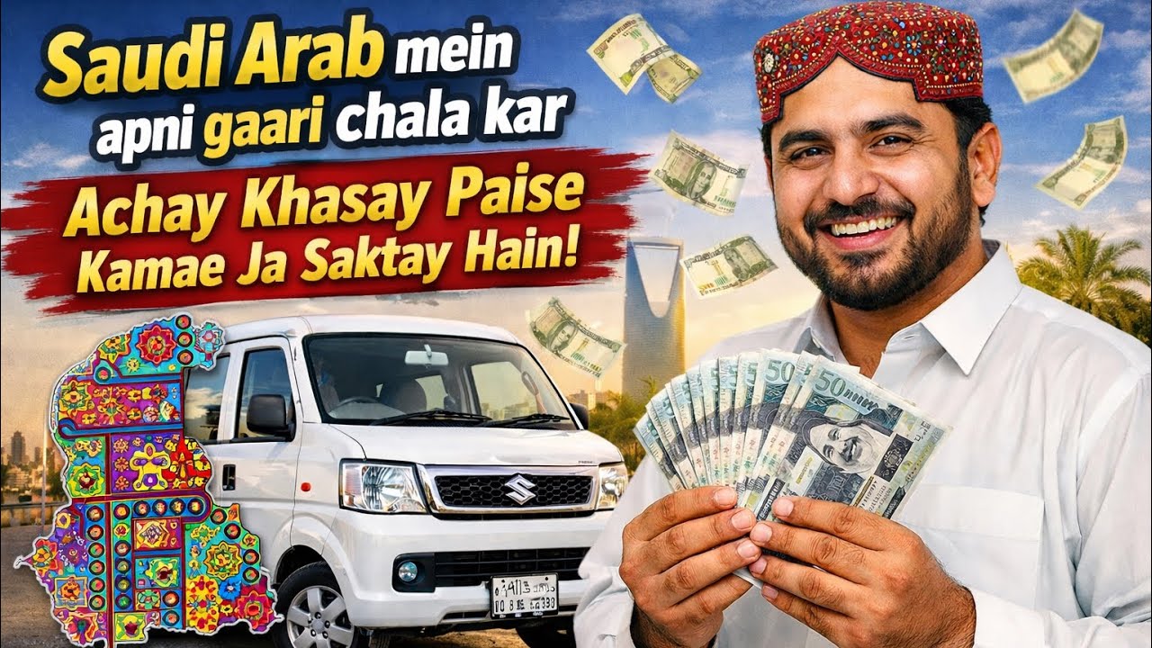 Saudi Arab Mein Apni Gaari Rent Par Chala Kar Zabardast Kamai ...