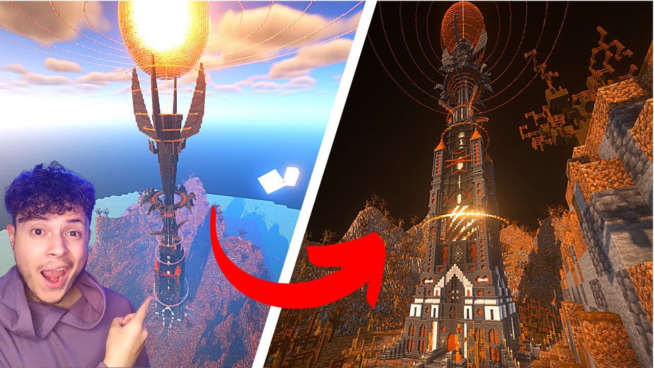 Torre De La Ciudad De Minecraft