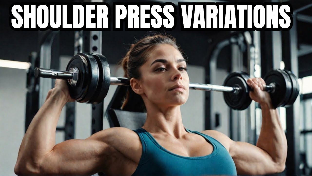 Shoulder press variations - YouTube