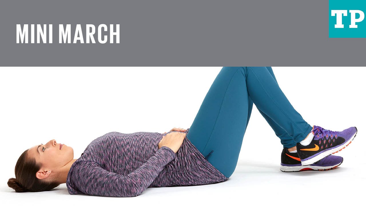 Mini march | Pelvic floor exercise - YouTube