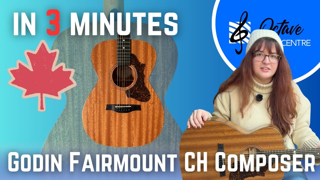 Godin Fairmount CH Composer EQ - The Singer Songwriter Canadian Guitar ...