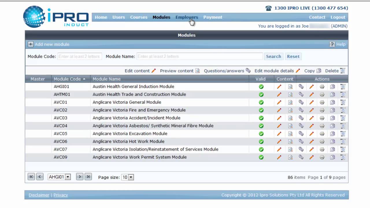 Iprolive Inductions - YouTube