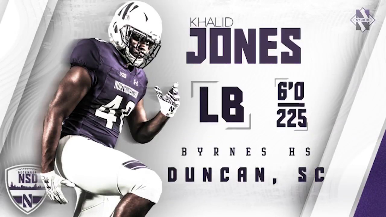 Football - Khalid Jones National Signing Day (12/20/17) - YouTube