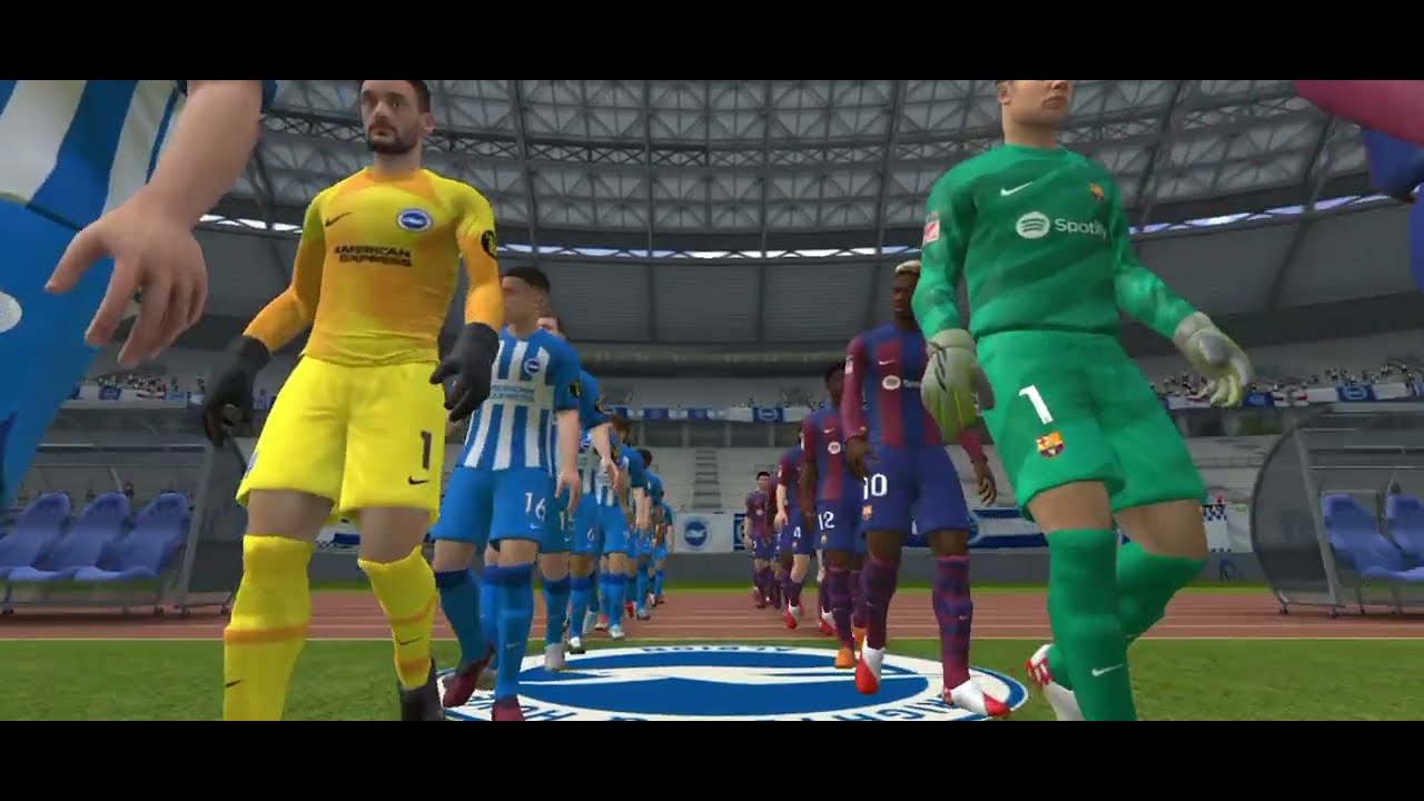 FC MOBILE | BRIGHTON VS FC BARCELONA | FINAL MATCH | - YouTube