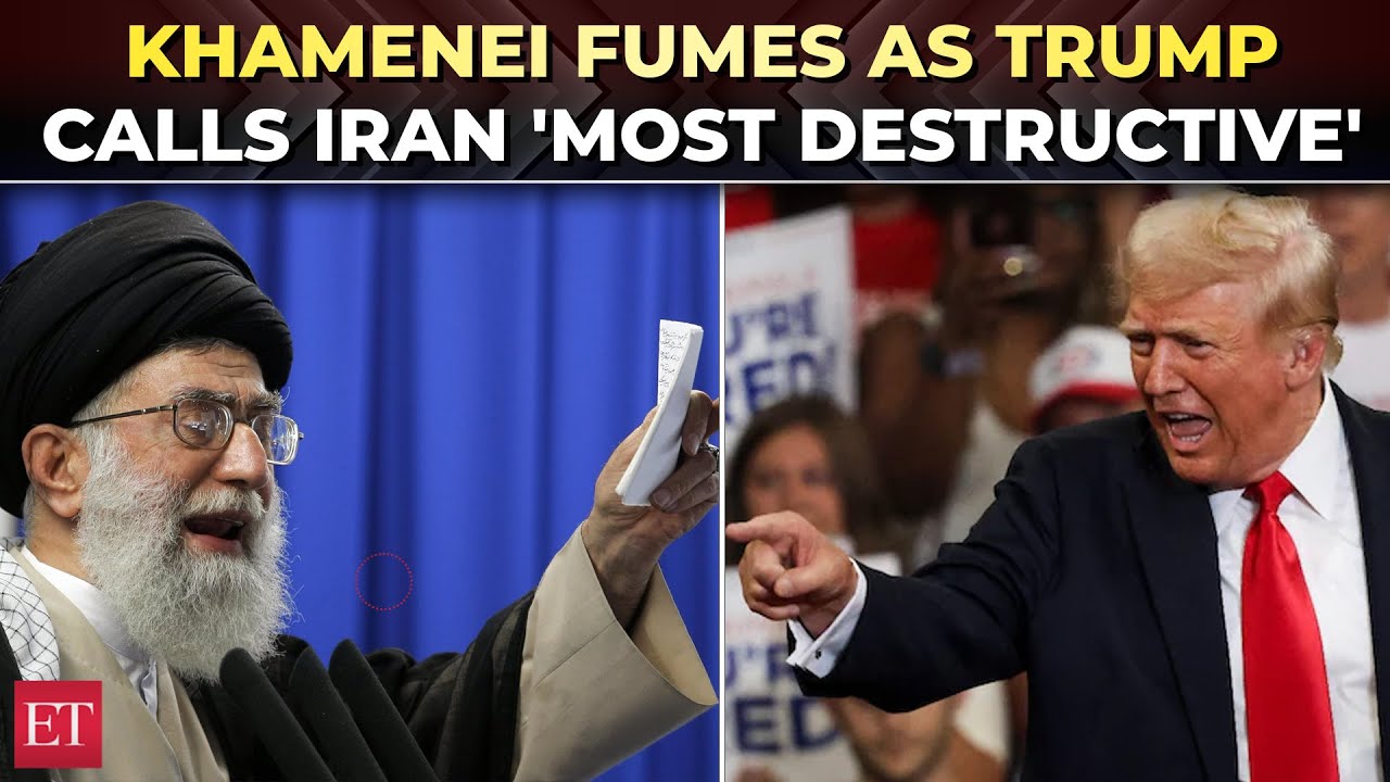 ‘Very deceptive’: Iran rages after Trump calls Tehran ‘most destructive ...