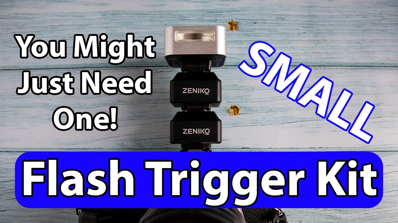 SMALL BUDGET FRIENDLY MINI FLASH TRIGGER From Zeniko with the ZF08 MINI ...