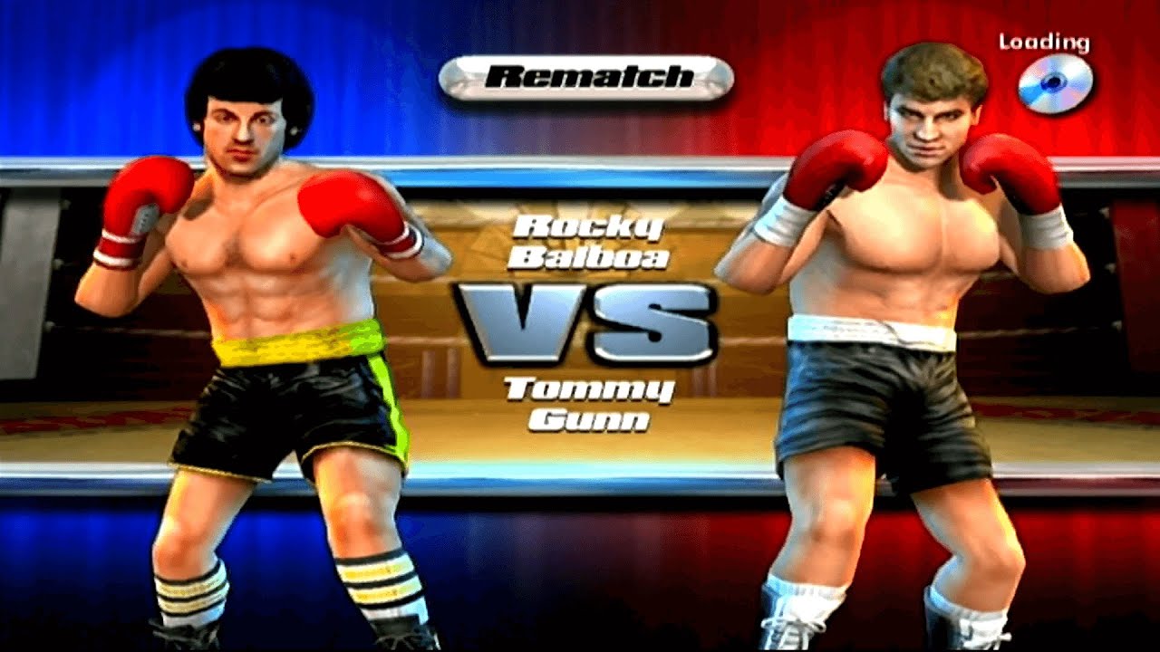Rocky Balboa Vs Tommy Gunn Rocky Legends Fantasy Exhibition Fan Request Boxing Youtube