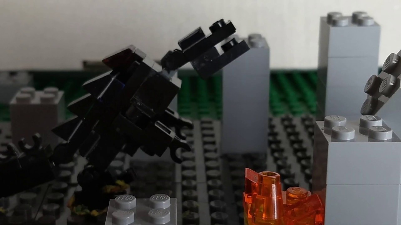 Lego Godzilla Stop Motion (unfinished) - YouTube