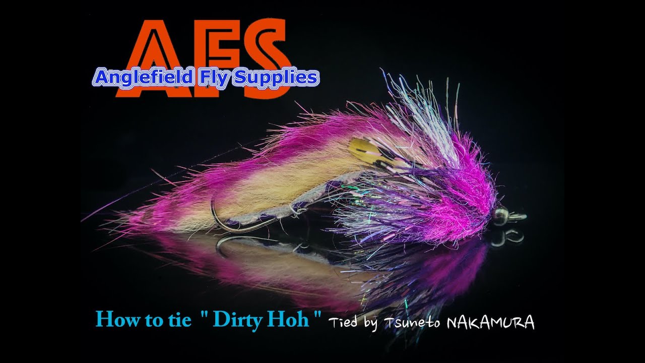 【Anglefield Fly Supplies】How to tie " Dirty Hoh " / ダーティー・ホゥを巻きましょう ...
