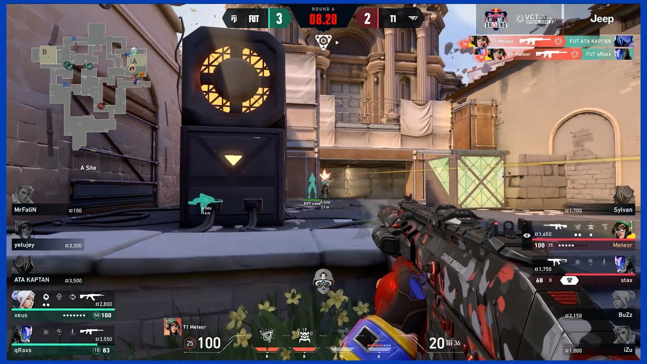 T1 Meteor ACE to win the round against FUT | Red Bull Home Ground #5 ...