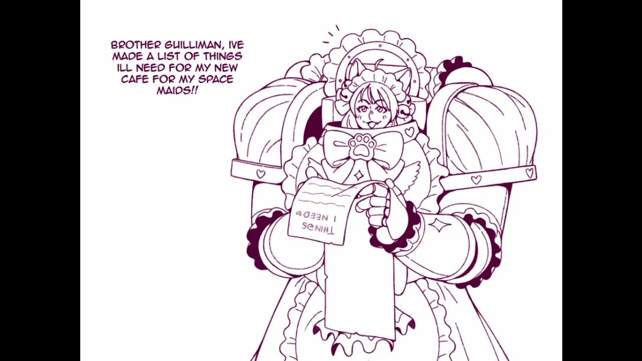 The Maid Marines Ii A Warhammer 40k Comic Dub Youtube