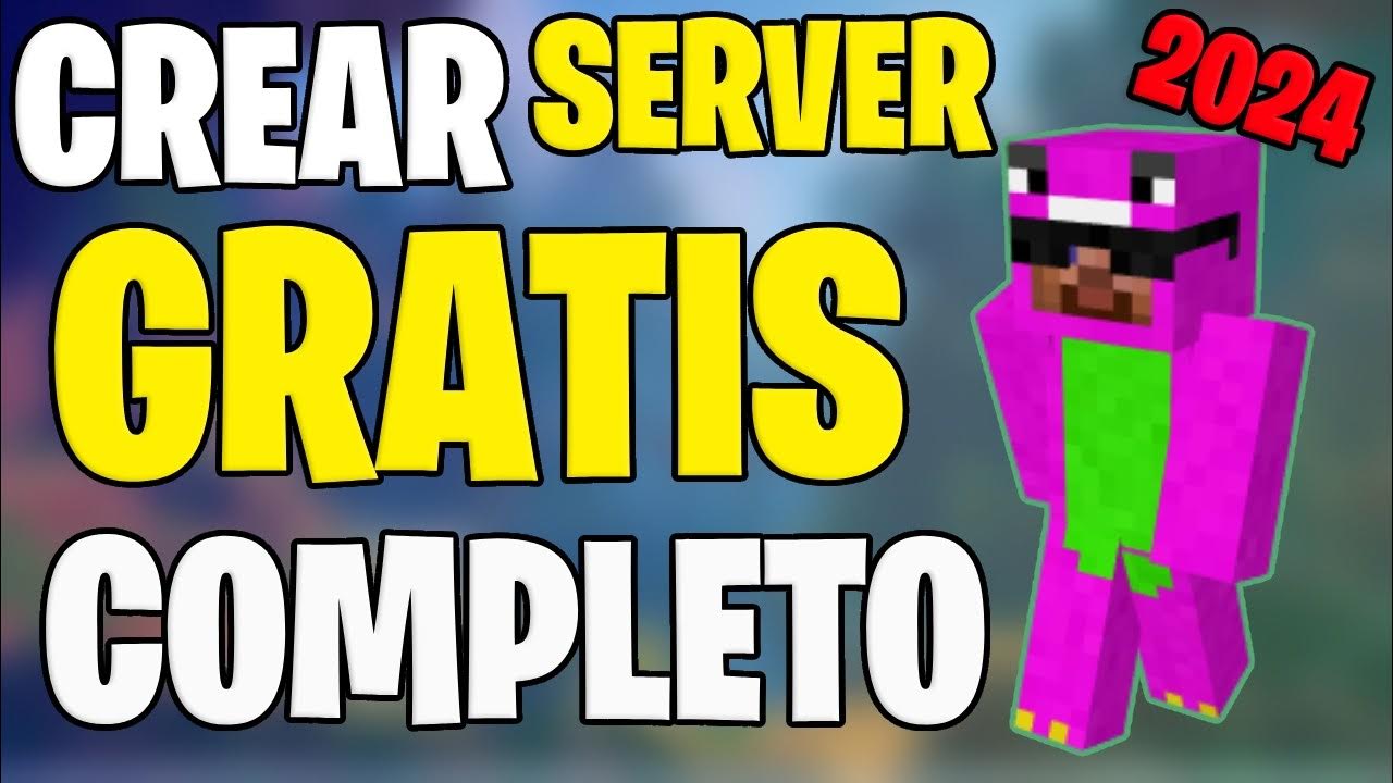 COMO HACER UN SERVIDOR COMPLETO GRATIS💎 EN MINECRAFT🍒 PARA JUGAR CON AMIGOS👈 (JAVA Y BEDROCK ...