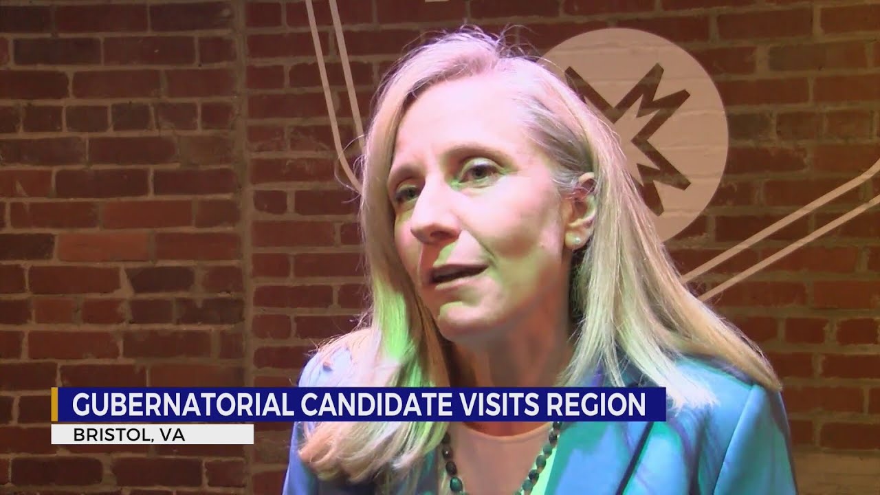Democratic candidate for Virginia governor visits Bristol - YouTube