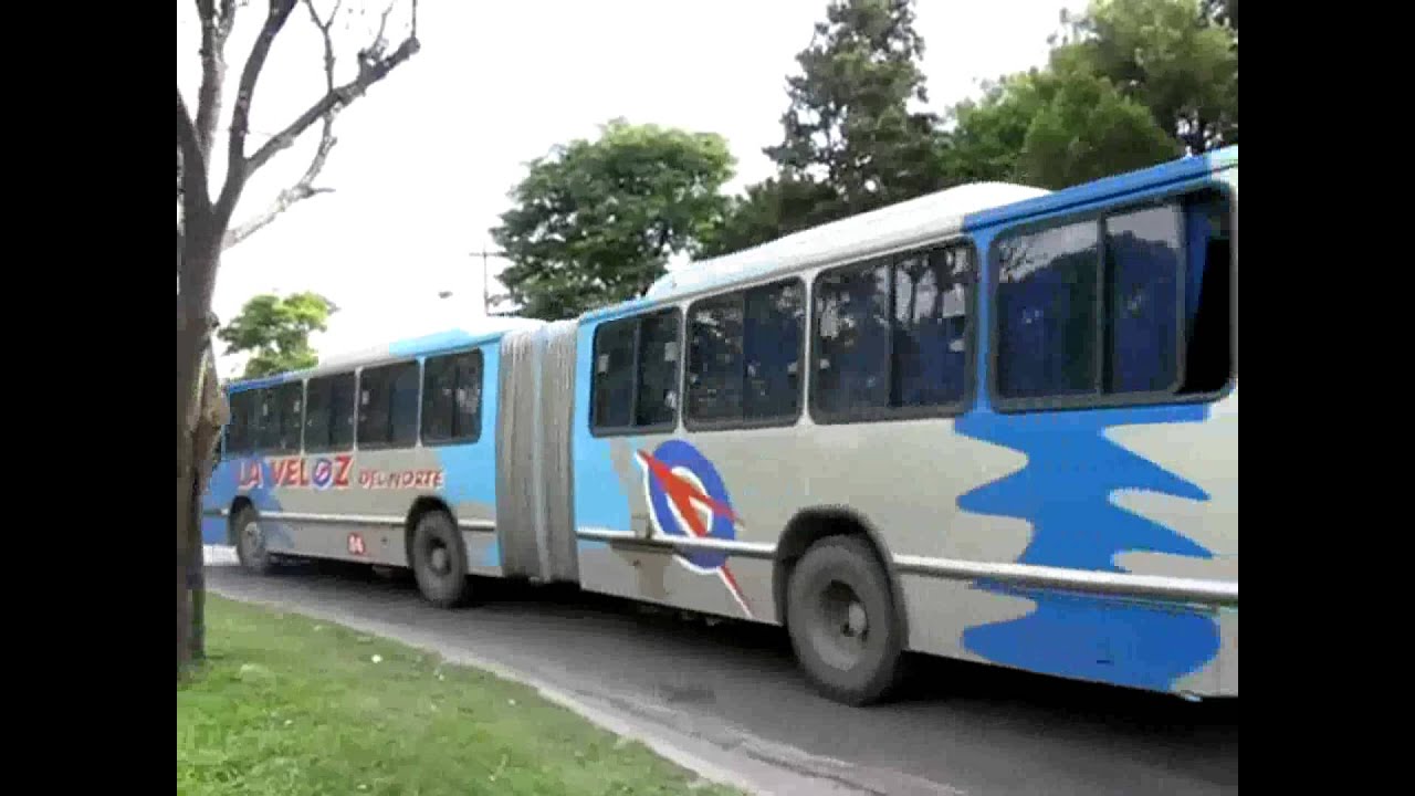La Veloz Del Norte Colectivo Articulado Youtube
