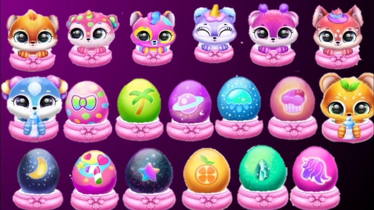 Hatch the fluffy eggs FLUVSIES A Floof to luv mini game enjoy the ...