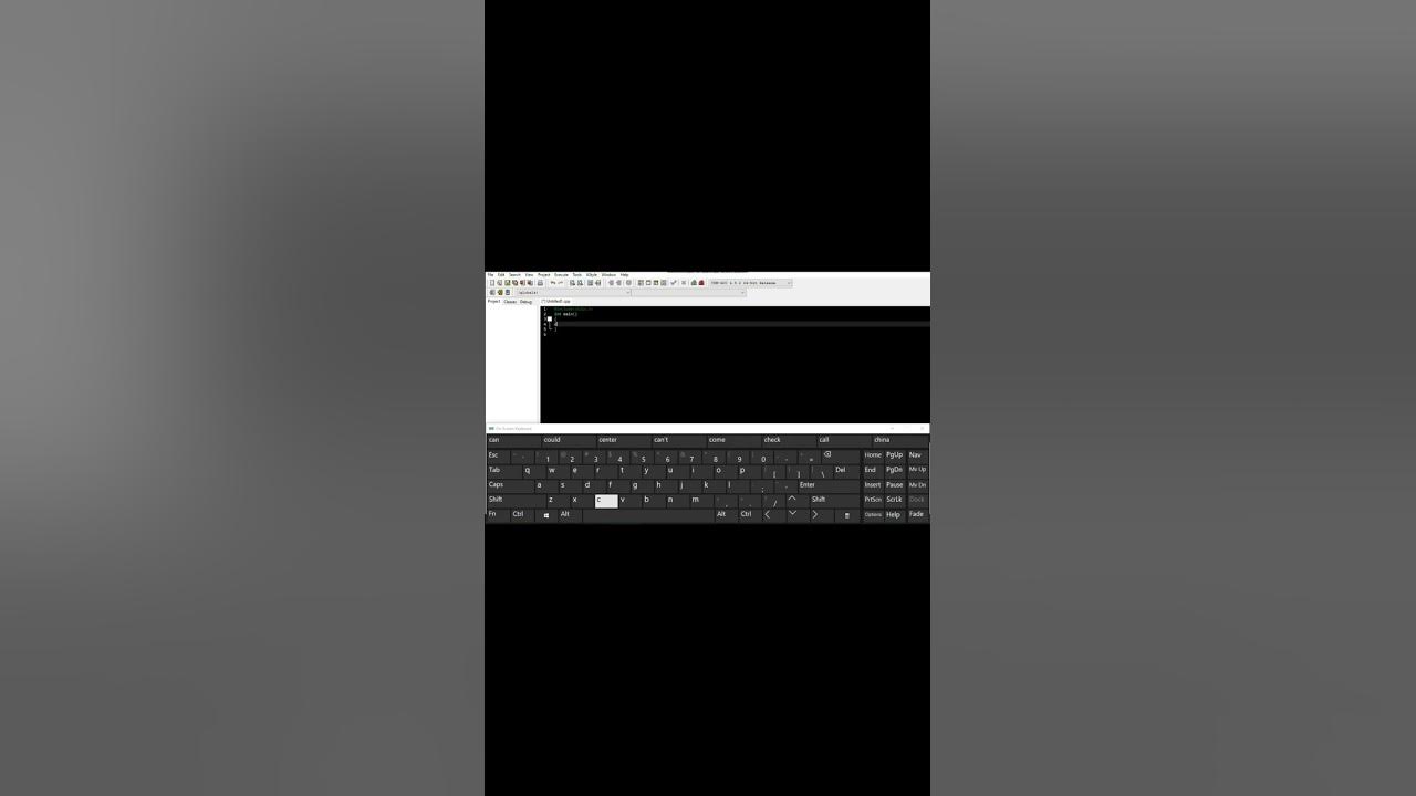 Clanguagecprogramming10 Class C Language Variable Practical Part 2 Youtube 
