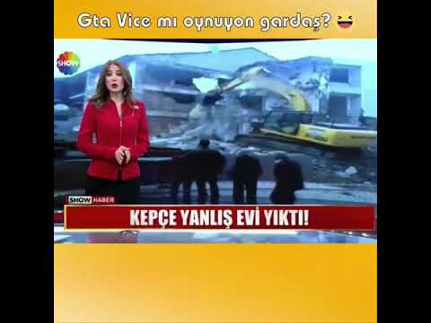 Gta vice mı oynuyon gardaş - kepçe operatörü yanlış binayı yıktı