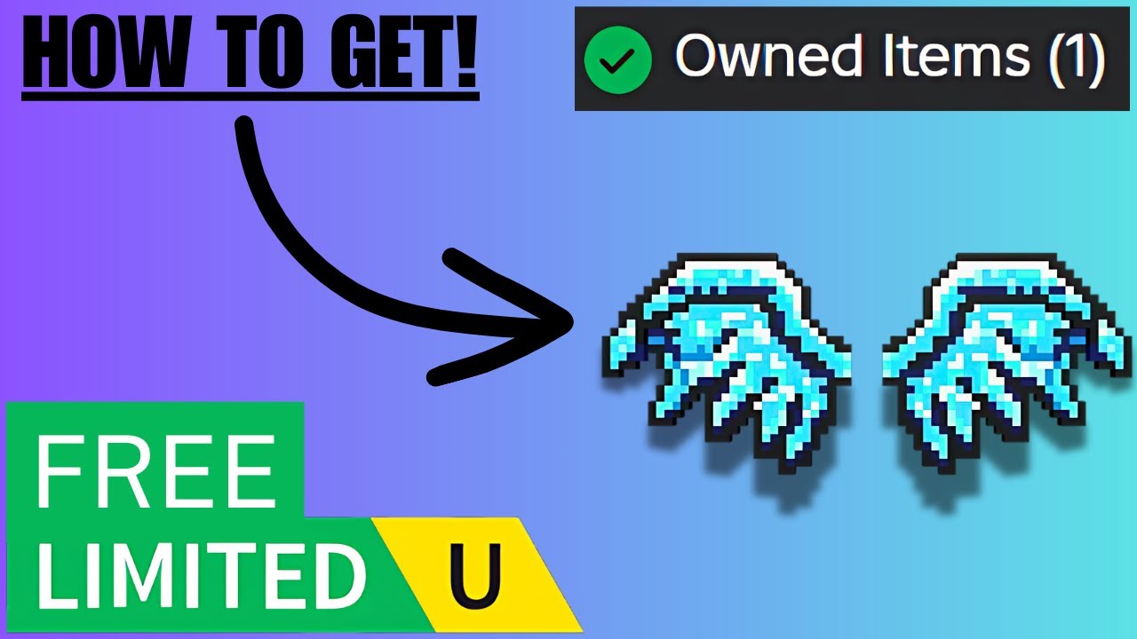 Free Diamond Pixel Wings UGC Limited - YouTube